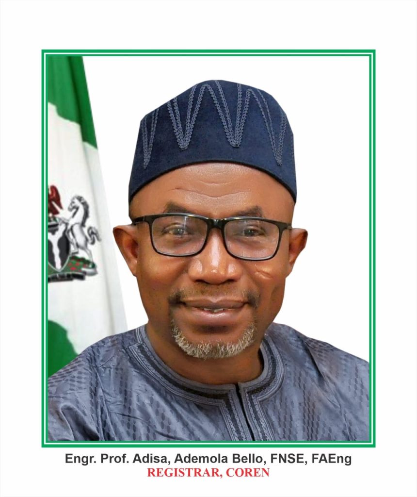 Engr. Prof. Adisa Ademola Bello FNSE, FAEng – COREN